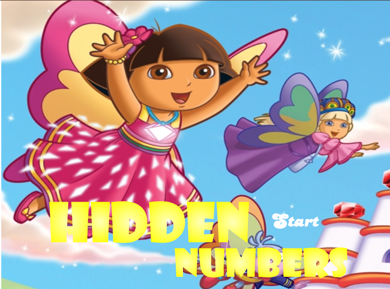 Dora Hidden Numbers - Unblocked Gamers