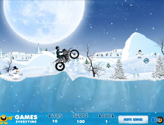 Ice Rider - Unblocked Gamers
