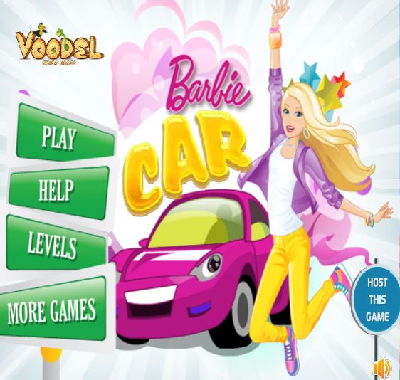 Barbie Car - Unblocked Gamers