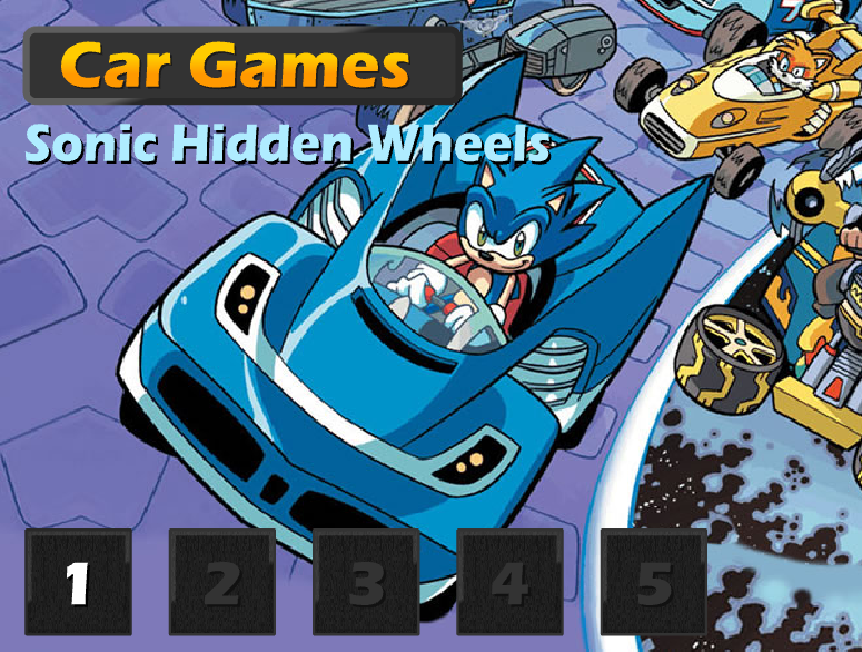 Sonic Hidden Wheels - Unblocked Gamers