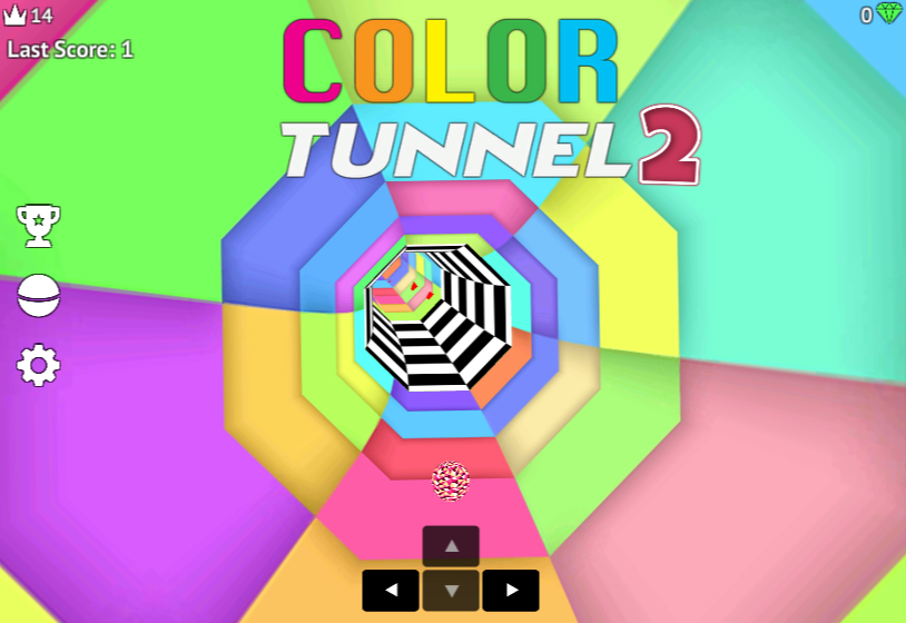 Color Tunnel 2 - Unblocked Gamers
